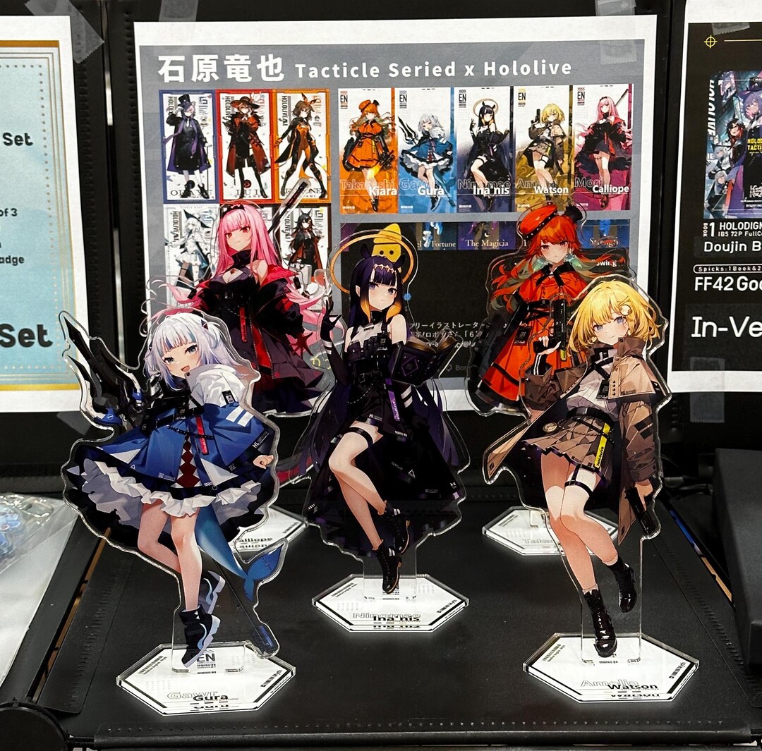 石原竜也 (ishihara Tatsuya) Tactical Myth Series Acrylic Stand and Tapestry ...