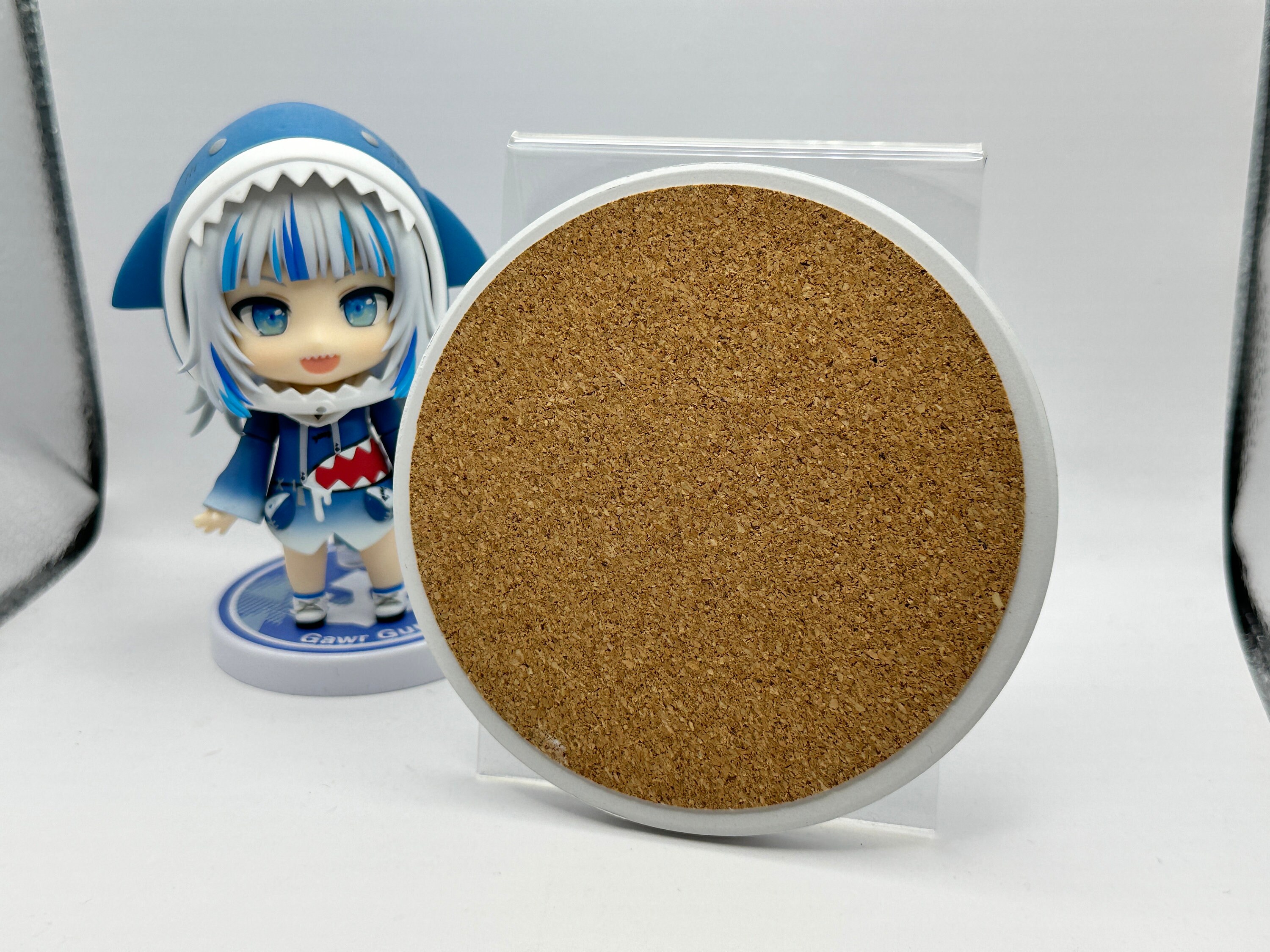 Hololive Gawr Gura Boba Time Ceramic Coaster - Etsy