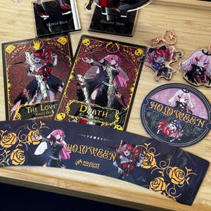Hololive Fan Events: Holoween Kureiji Ollie and Calliope Mori Standee ...