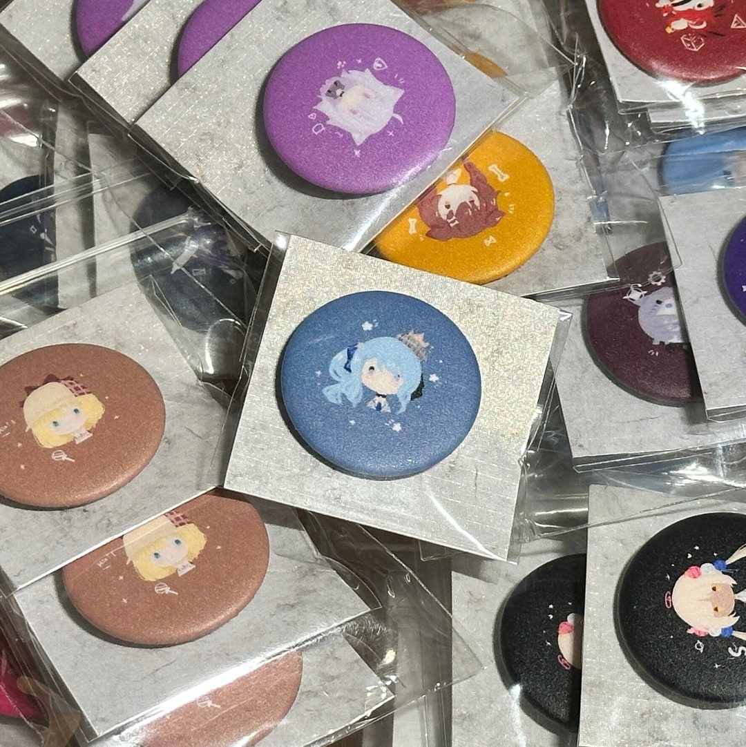 Hololive Mini Pin Button 2cm*2cm (by Ranxing) - Etsy