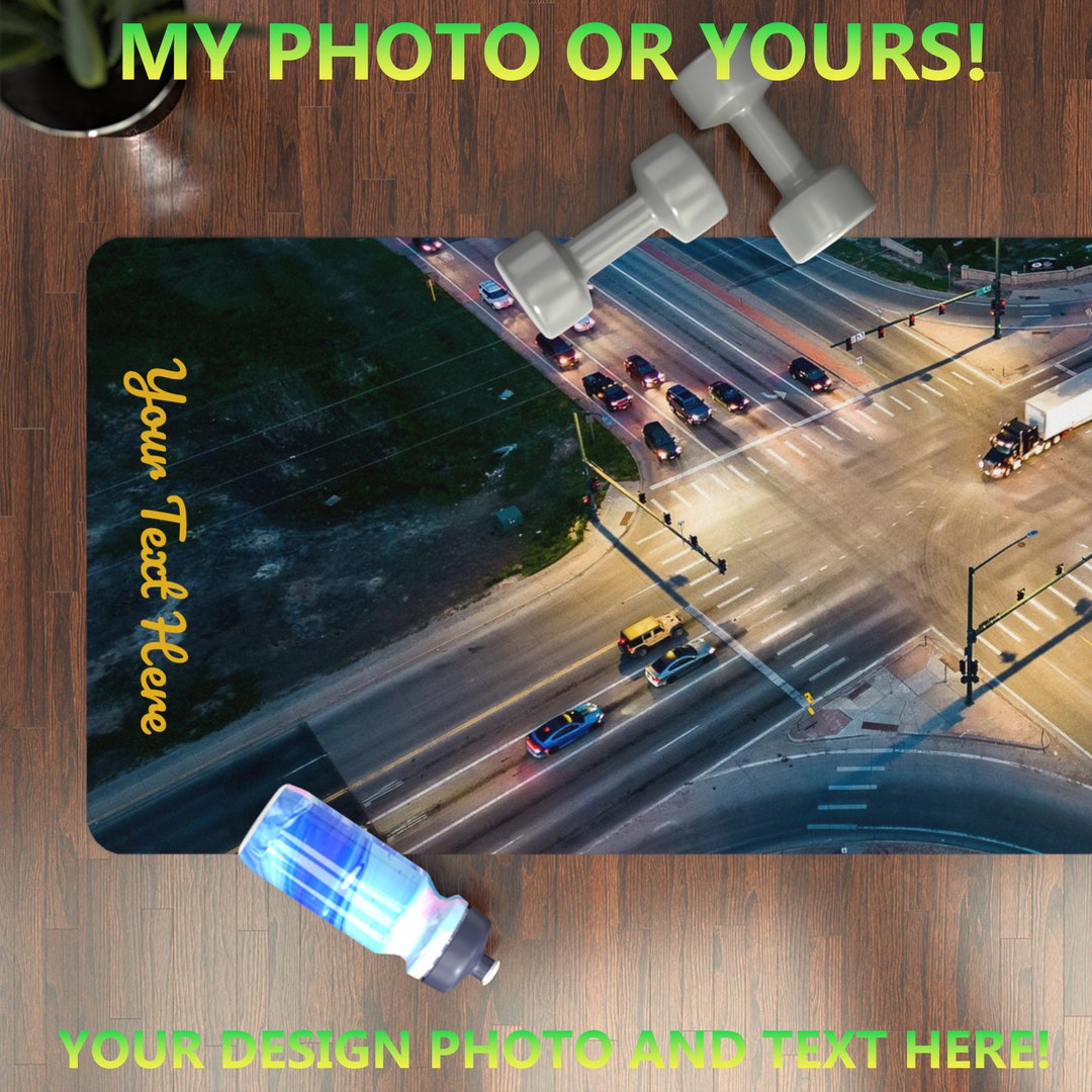 Personalized Yoga Mat, Customize Your Design Photo & Text, Unique ...