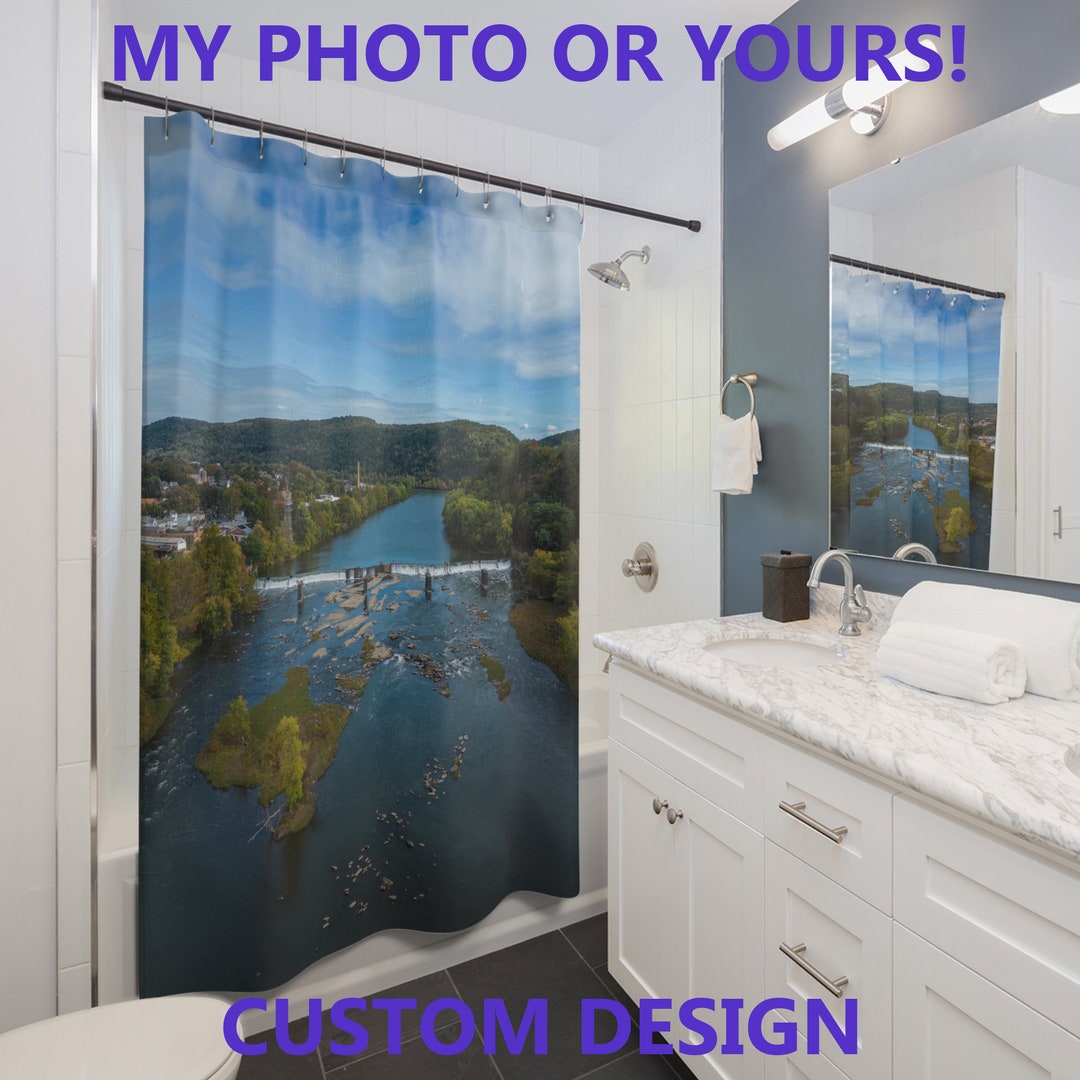 Ohio Fishing Park Marshlands Scenery Shower Curtain - Etsy