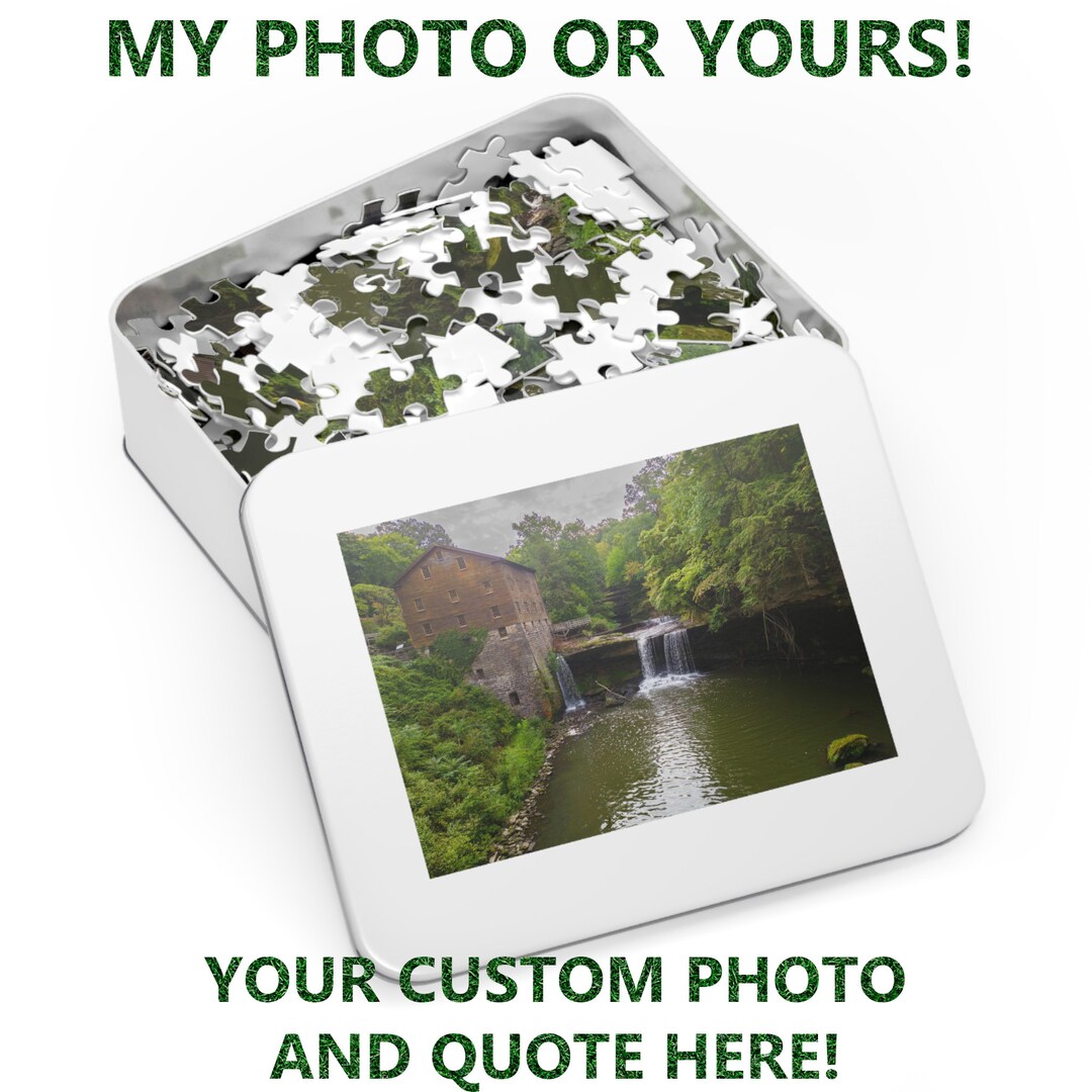 Personalized Jigsaw Puzzle, Customize Your Photo and Text, Unique Home ...