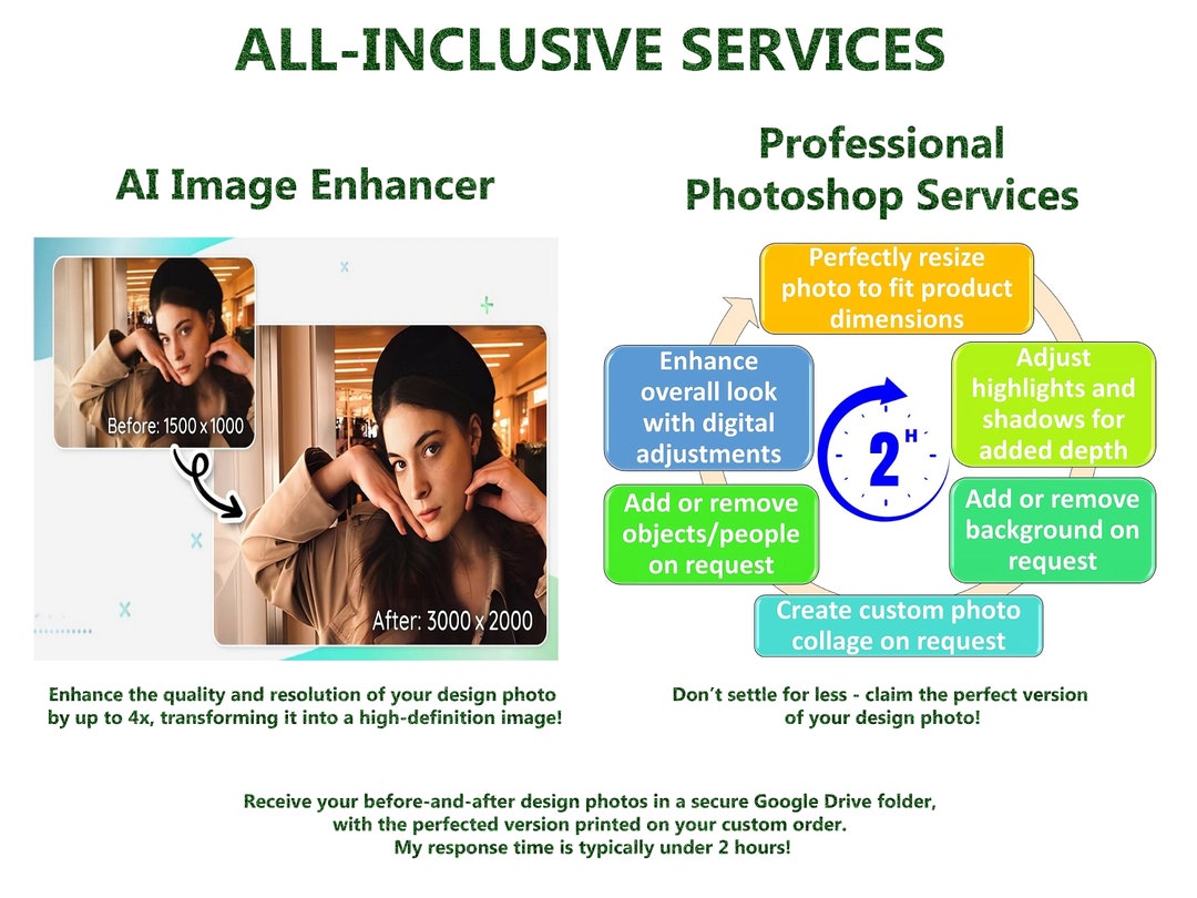 Professional Photoshop Services, Photo Quality Upgrade, Resolution ...