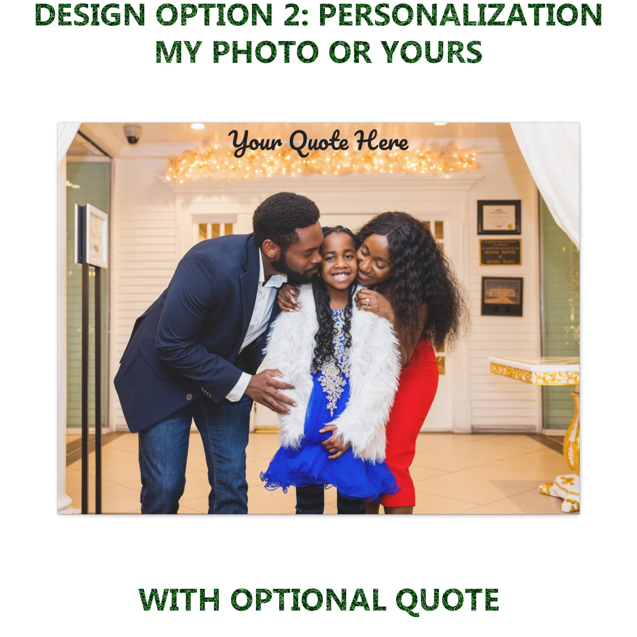 Personalized Canvas, Custom Photo, Quote, House Frame Hanging, Family ...