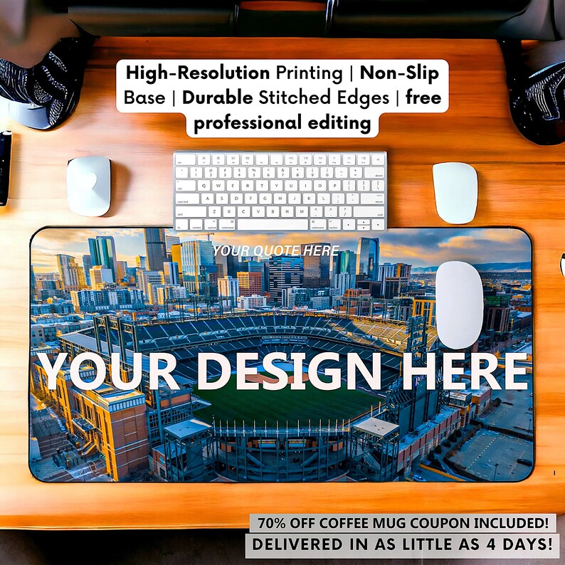 Personalized Desk Mat, Custom Desk Mat Custom Mousepad,custom Keyboard ...