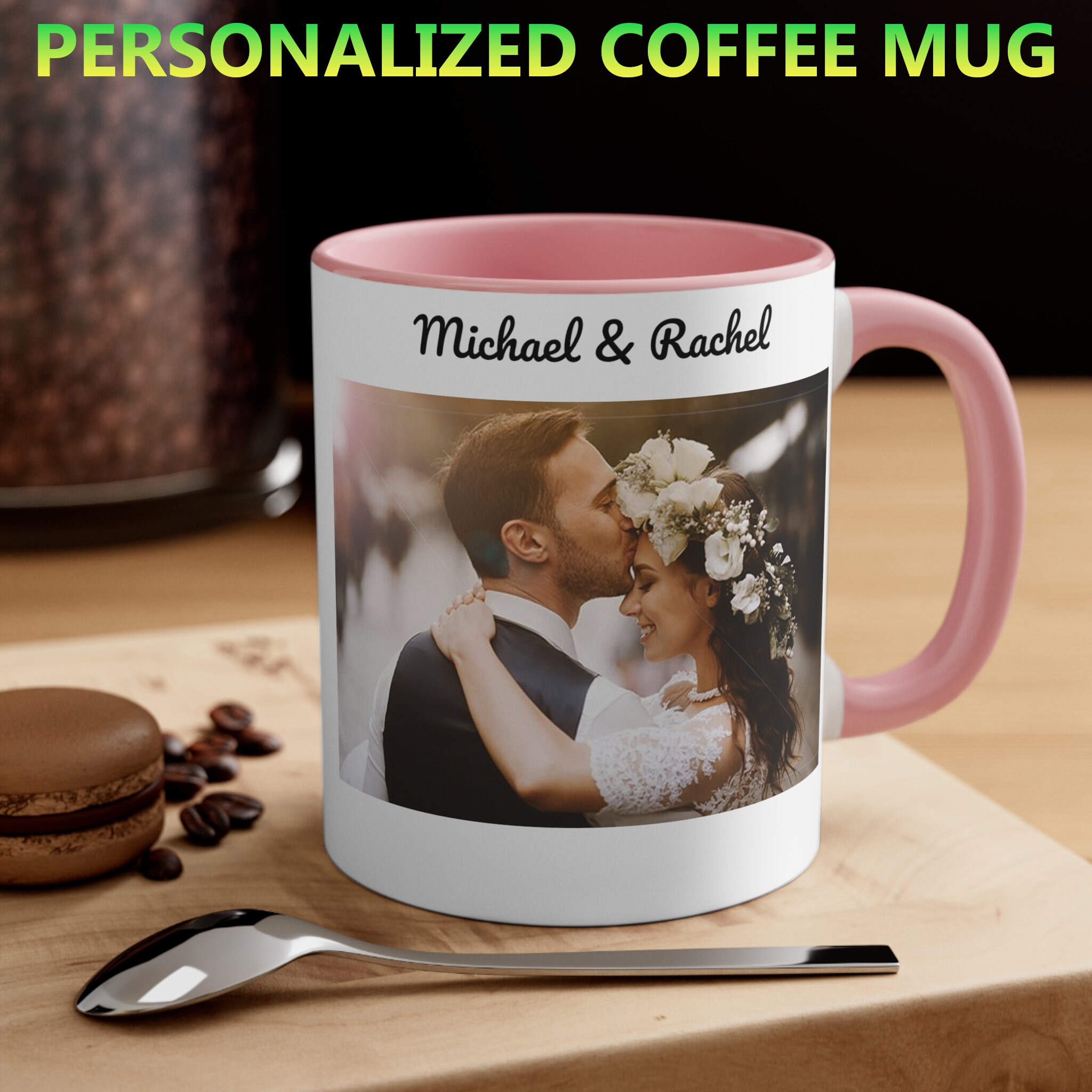 Personalized Coffee Mug, Custom Photo, Office & Home Decor, Family ...
