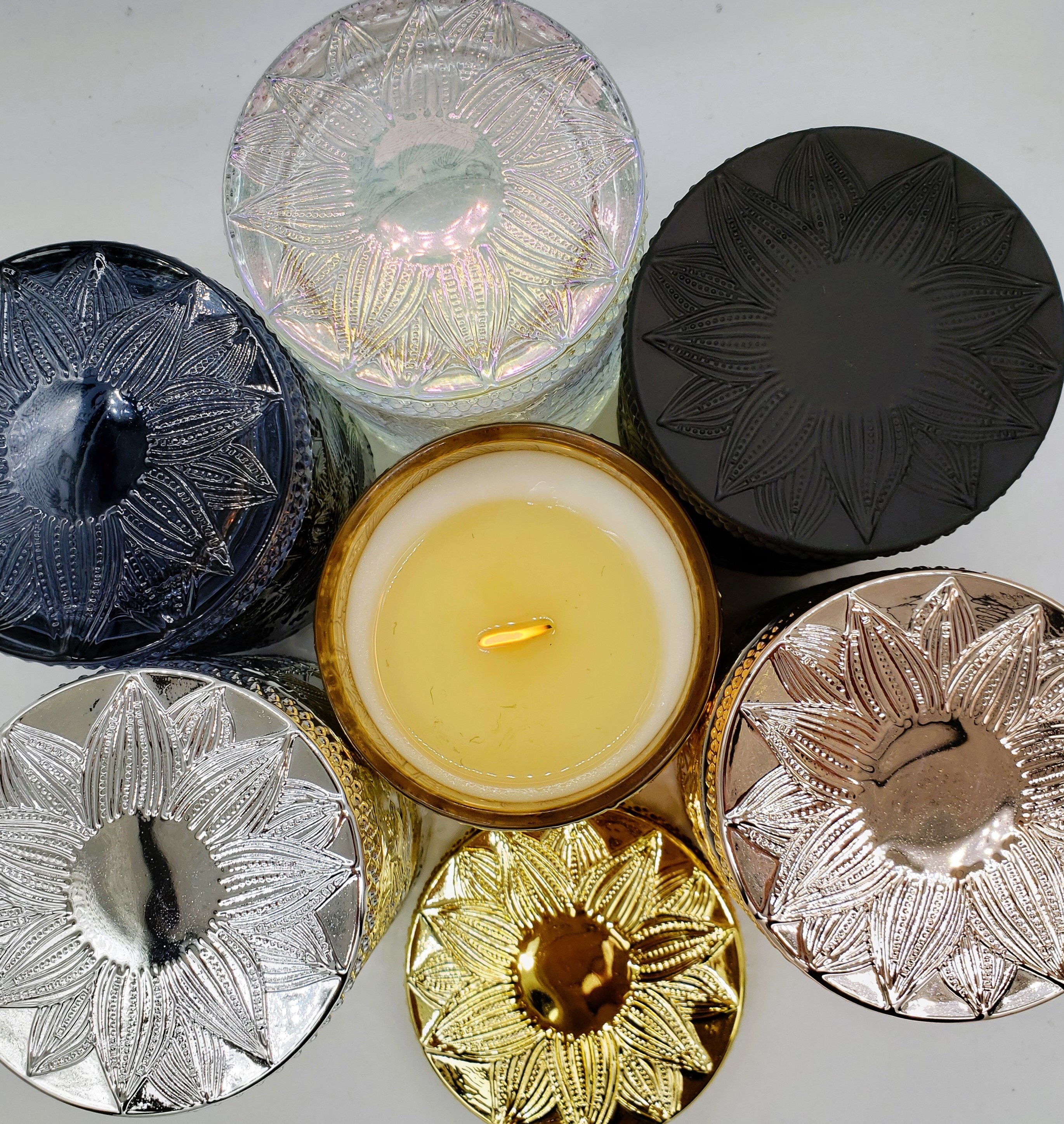 Highly Fragrant Luxury Candle. Natural Virgin Coconut Wax. Crackling ...