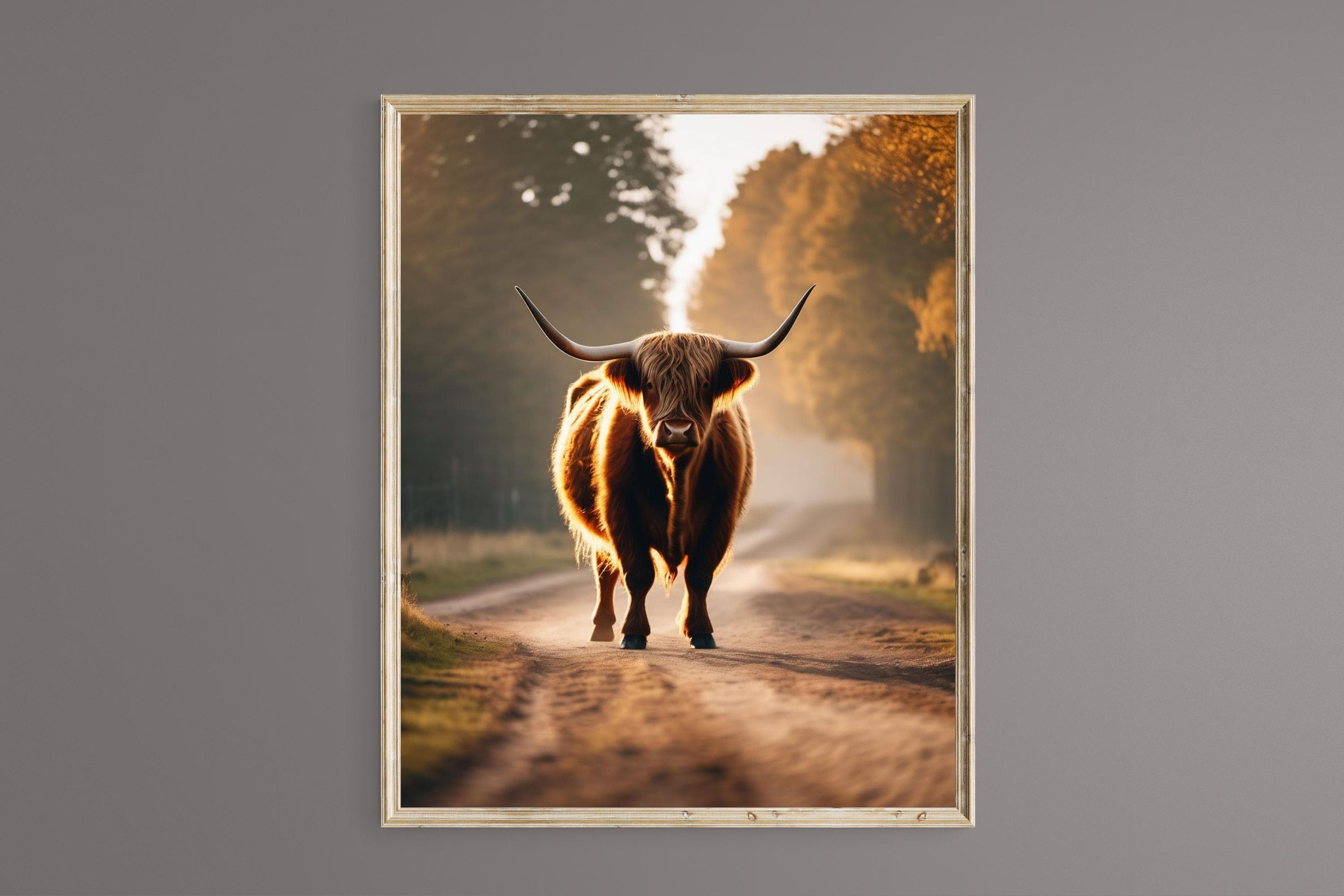 Cattle Photography, Cattle Wall Art, Digital Download, Going Somewhere ...