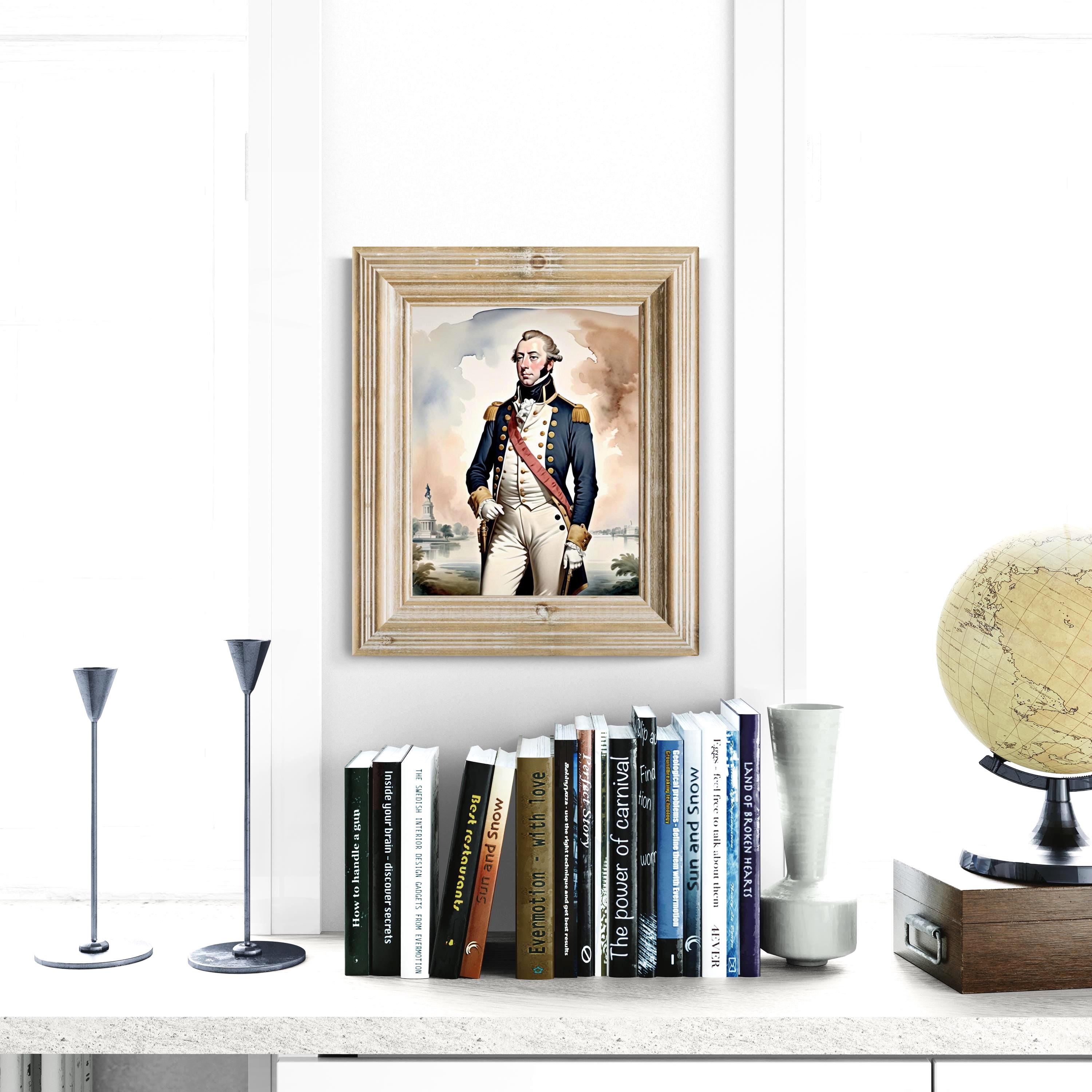 Marquis De Lafayette Print: French Aristocrat Portrait (digital ...