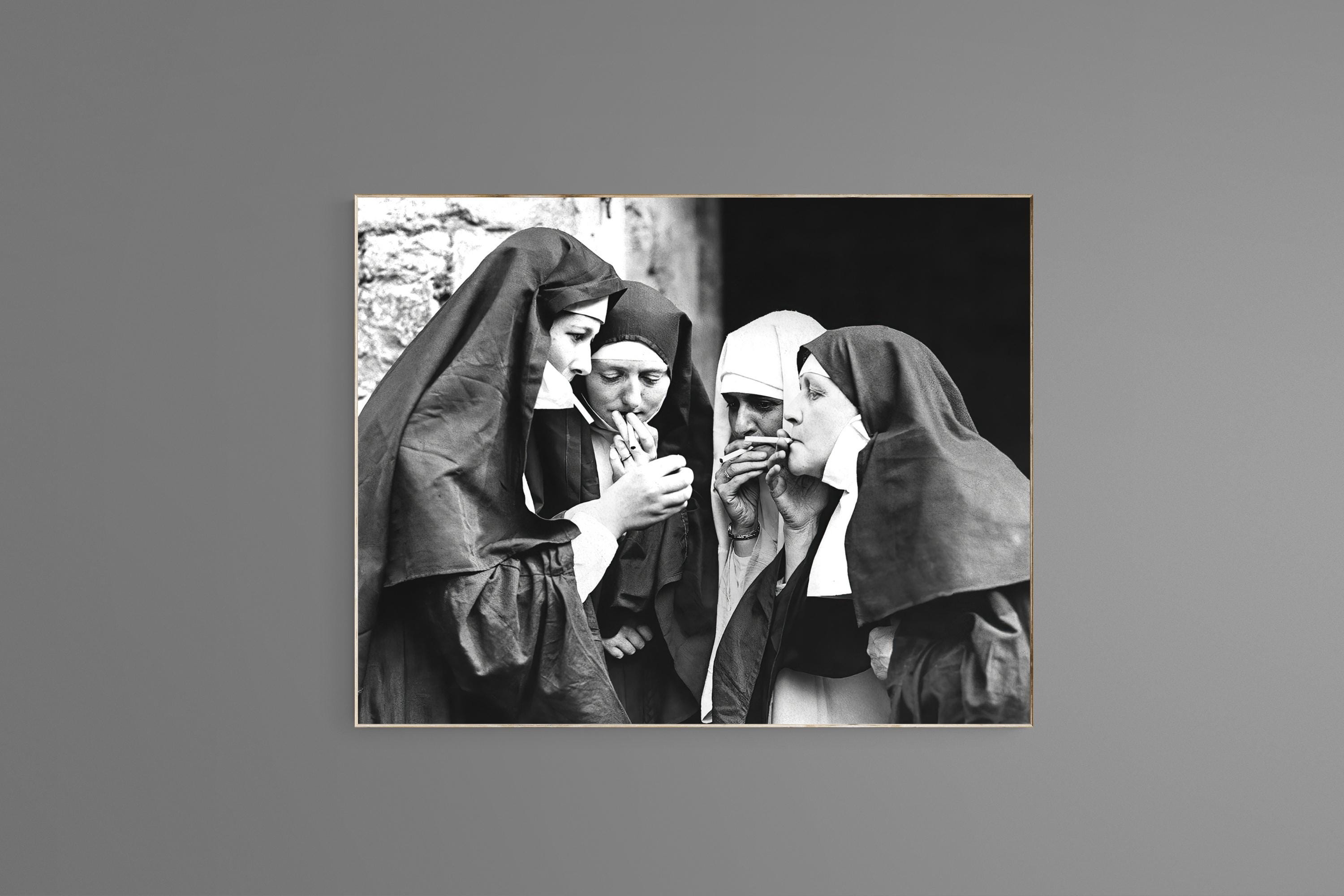 Nuns Smoking, England, 1960's, Digital Download - Etsy