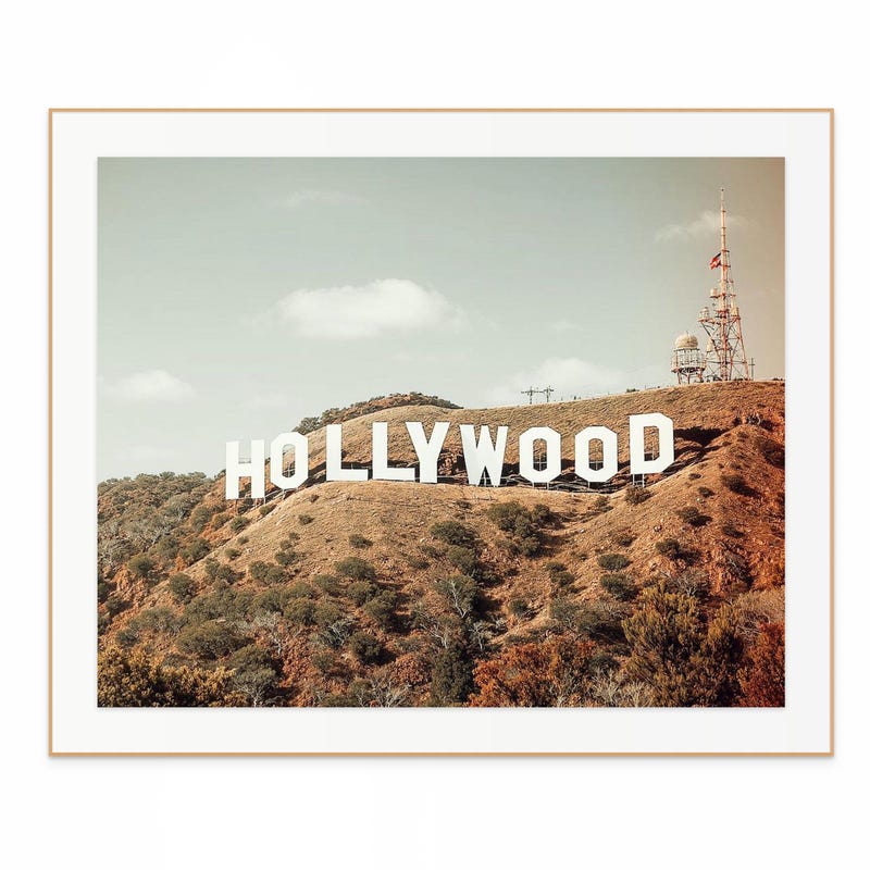 Hollywood Sign - Etsy