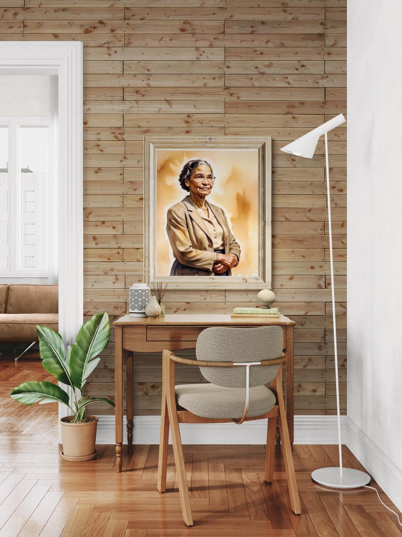 Rosa Parks - Mother of the Civil Rights Movement. Looks Great on Canvas ...