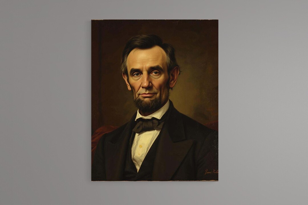 Abraham Lincoln, Printable Wall Art, Digital Download, Abraham Lincoln ...