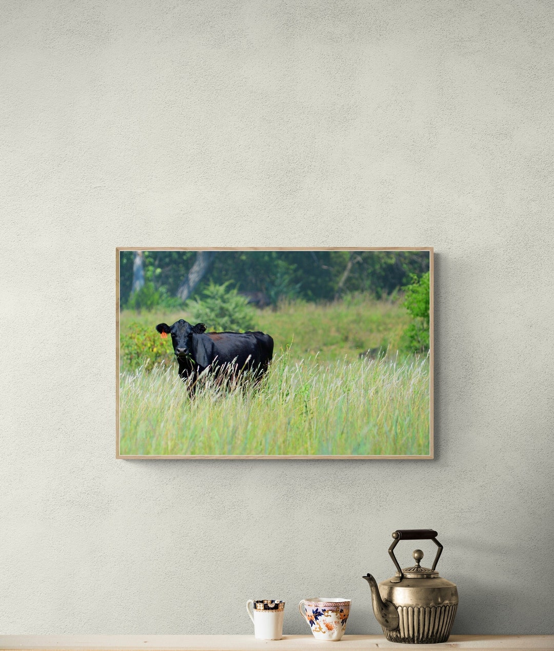 Angus Kansas PRINTABLE Wall Art Digital Download Cattle Treasures ...
