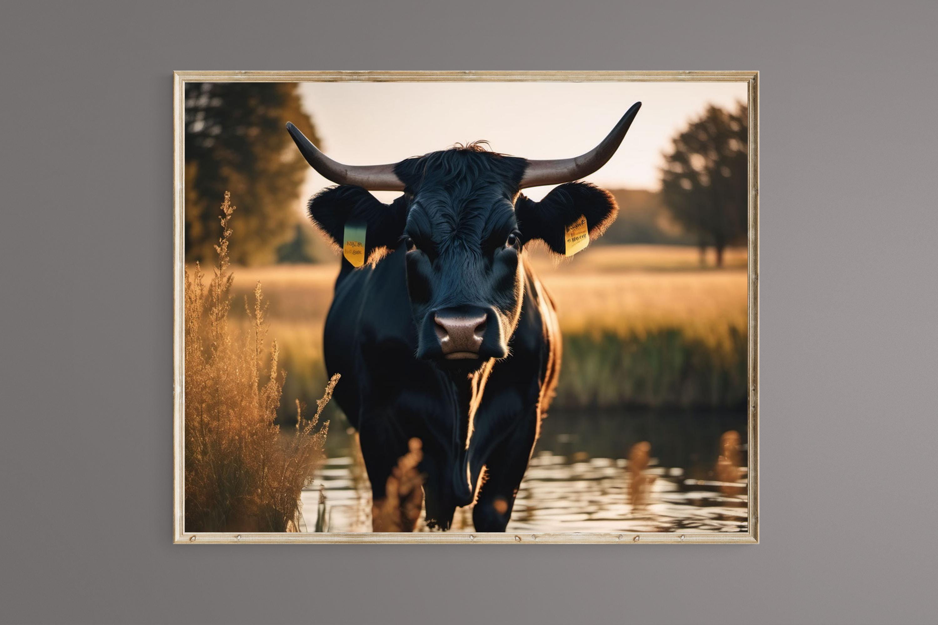 Cattle Photography, Cattle Wall Art, Digital Download - Etsy