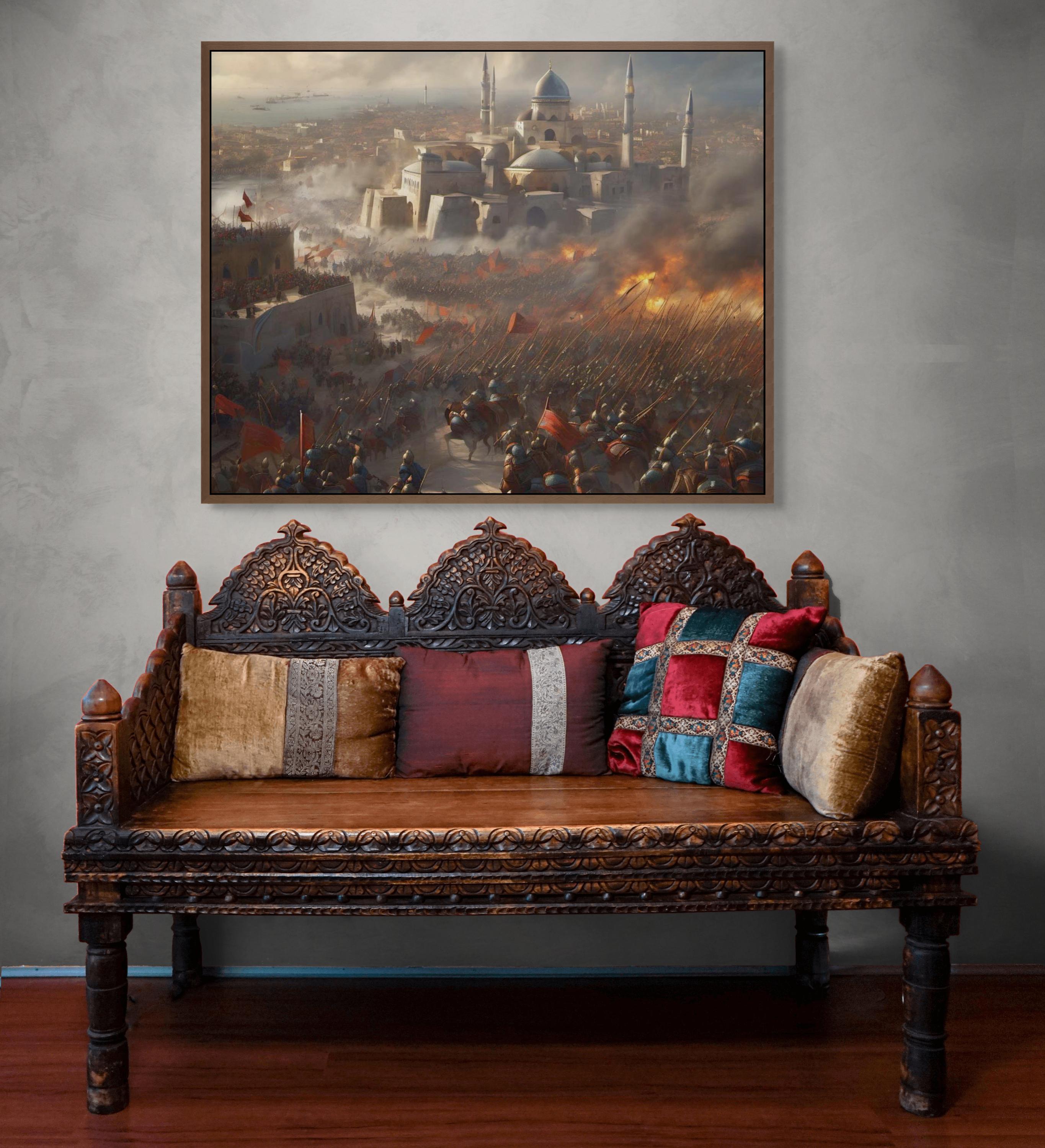Ottomans Taking Constantinople Art Print (digital Download) - Etsy