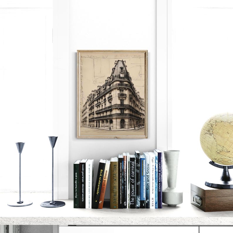 Vintage Parisian Print: Printable Paris Wall Art (digital Download) - Etsy