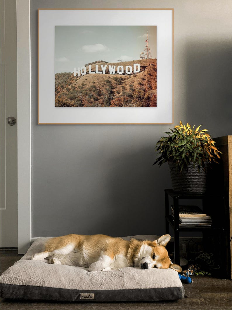 Hollywood Sign Printable, Printable Wall Art, Digital Download ...