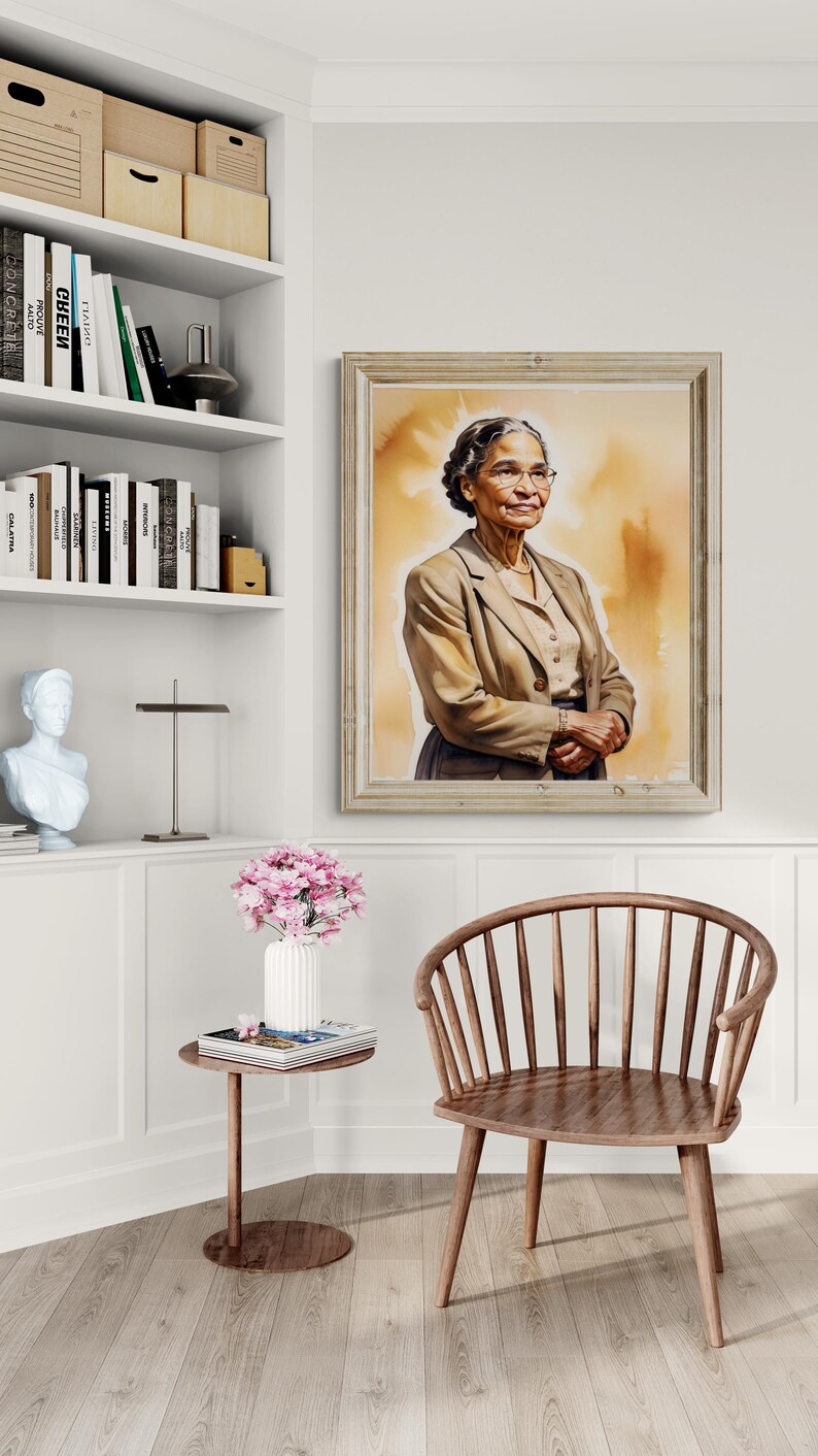 Rosa Parks - Mother of the Civil Rights Movement. - Etsy