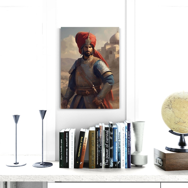 Sultan Mehmed II Art Print: Ottoman Empire Portrait (digital Download ...