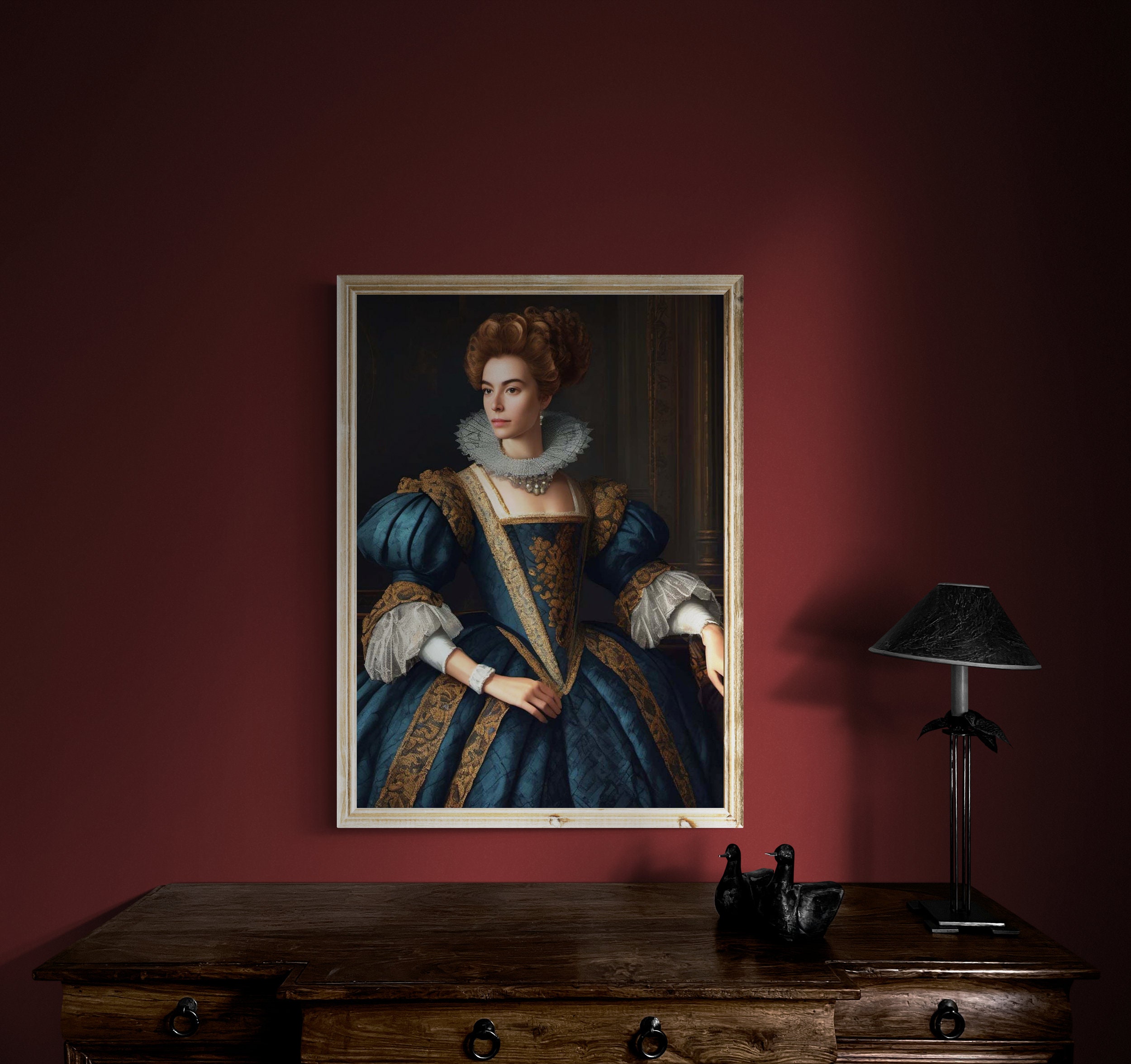 PRINTABLE Wall Art , Digital Download, French Aristocrat Woman - Etsy