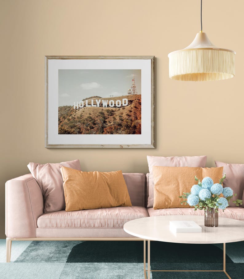 Hollywood Sign Printable, Printable Wall Art, Digital Download ...