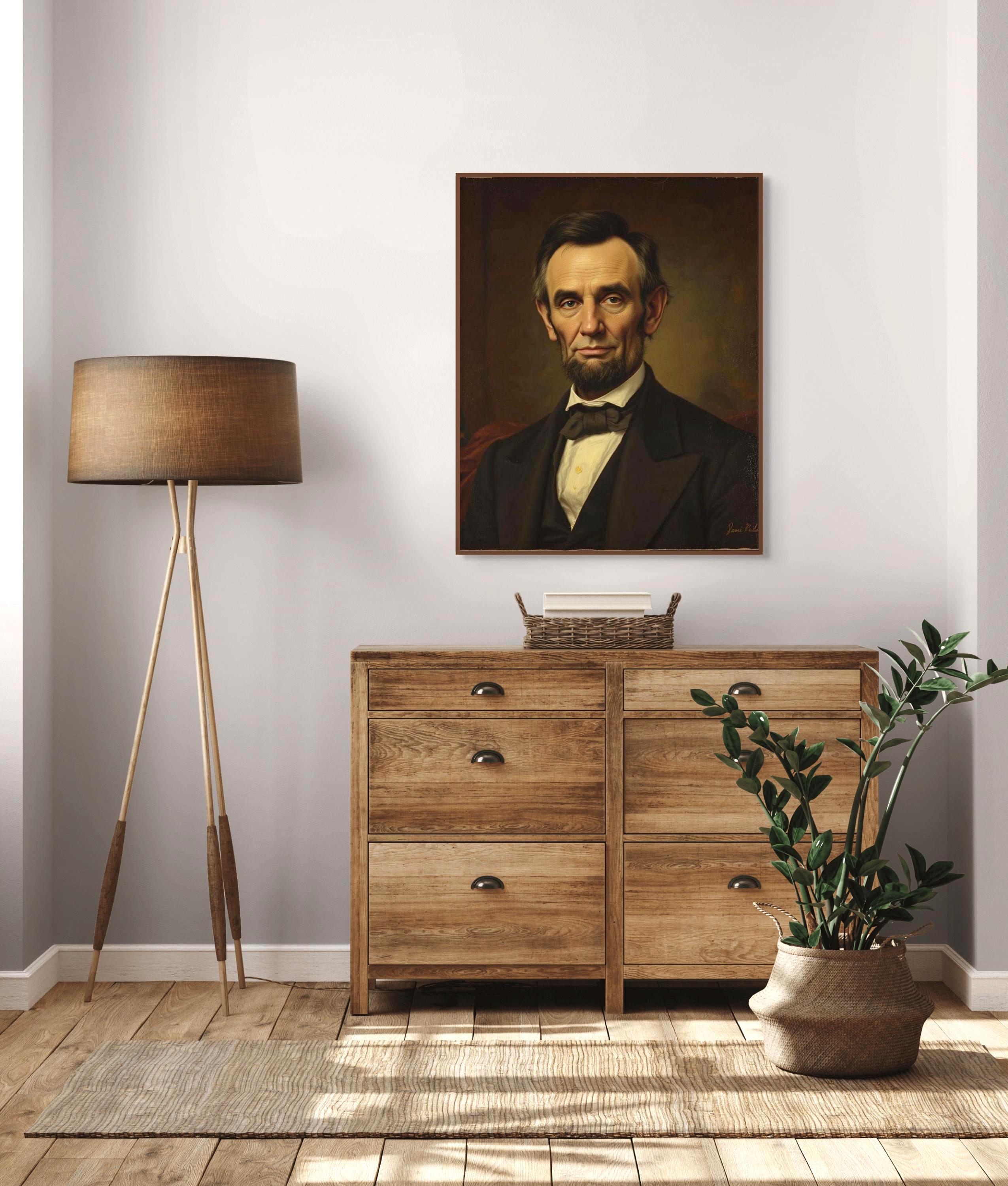 Abraham Lincoln, Printable Wall Art, Digital Download, Abraham Lincoln ...