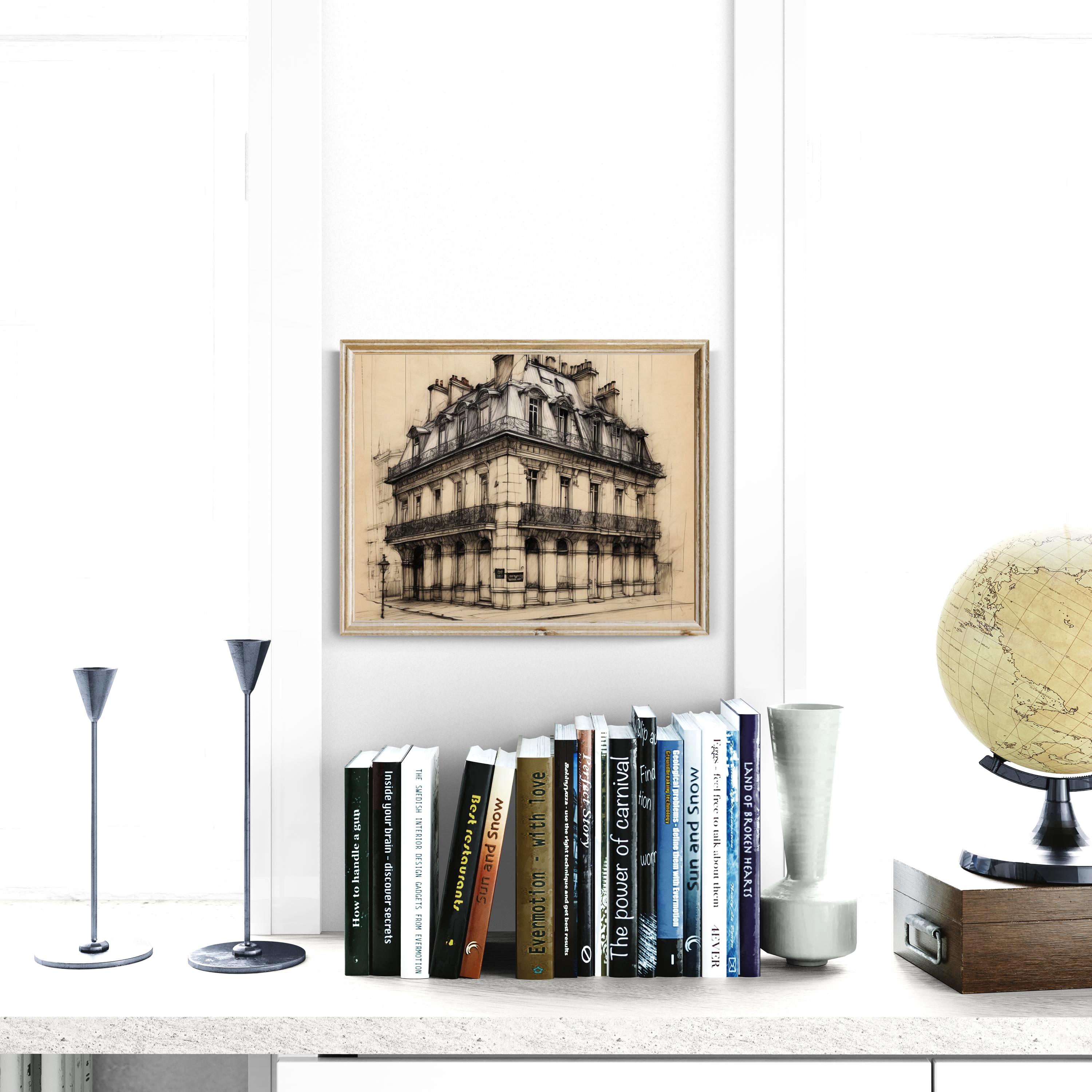 Vintage Paris Print: France Wall Art (digital Download, 5x7, 8x10 ...