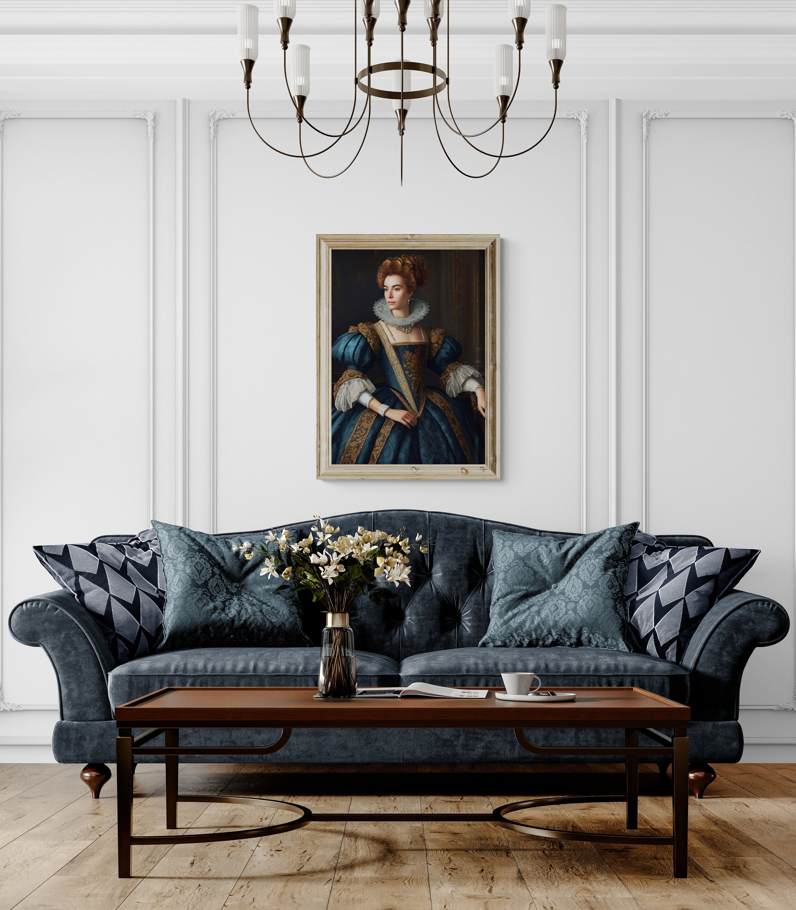 PRINTABLE Wall Art , Digital Download, French Aristocrat Woman - Etsy