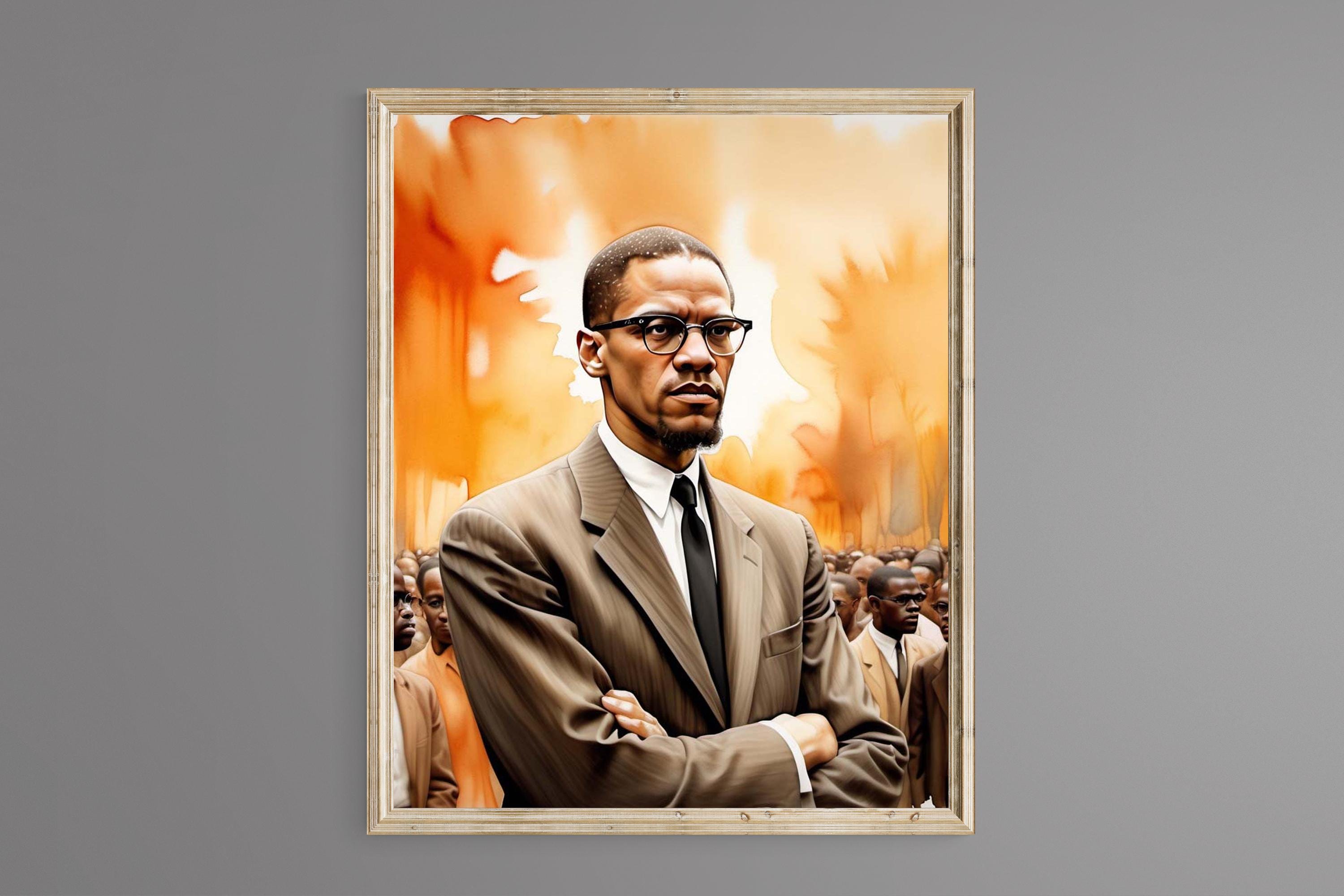 Malcolm X - "by Any Means Necessary" to Achieve Equality. Looks Great ...