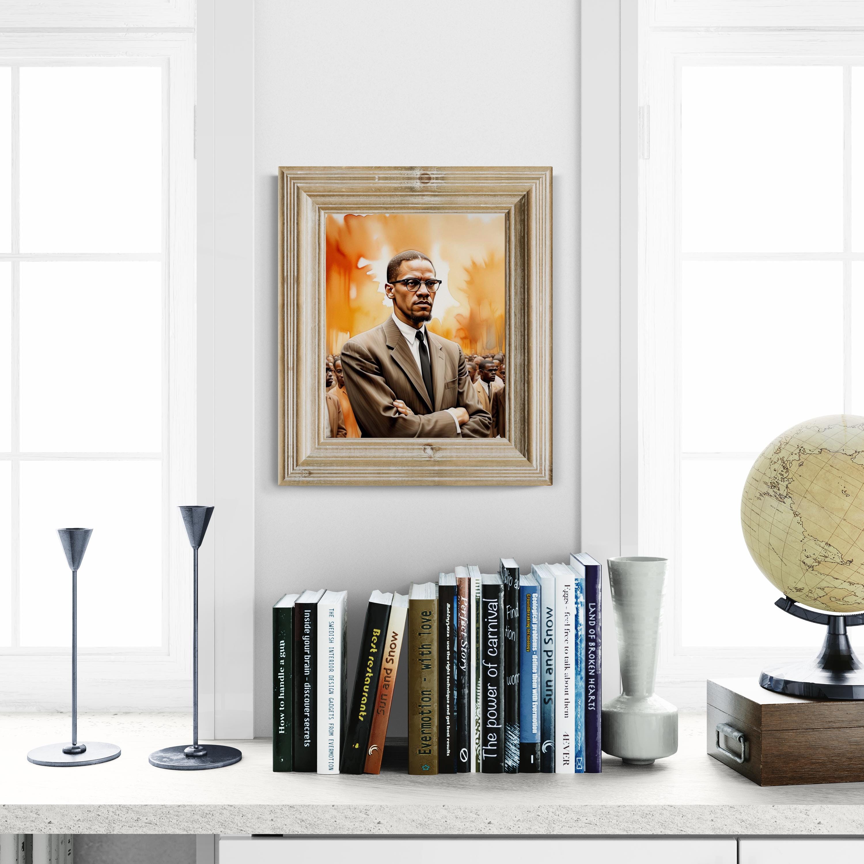 Malcolm X - "by Any Means Necessary" to Achieve Equality. Looks Great ...