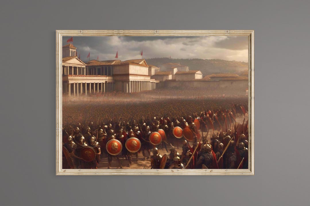 Roman Legions War Print: Ancient Army Digital Download, Roman Legions ...