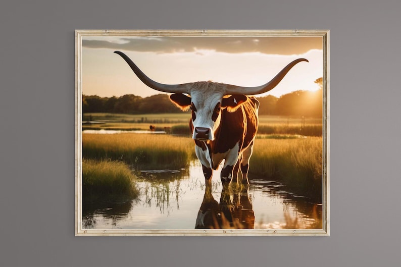 Longhorn, Longhorns, Cattle,printable Wall Art, Cattle - Etsy