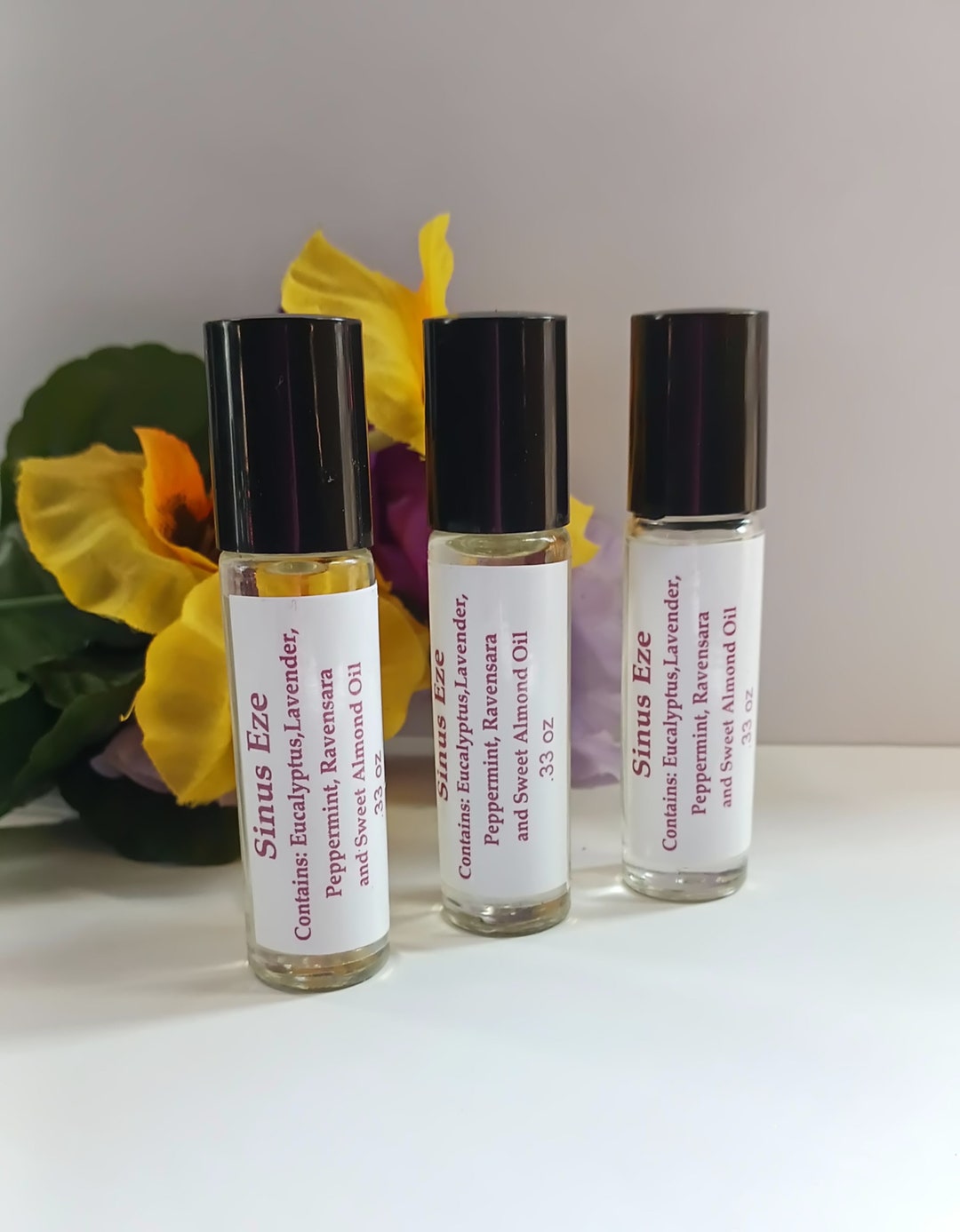 Sinus Eze, Essential Oil Blend, Relief - Etsy