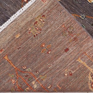 5x8 Ft Grey Tree of Life Rug Traditional Hand Knotted Rug - Etsy