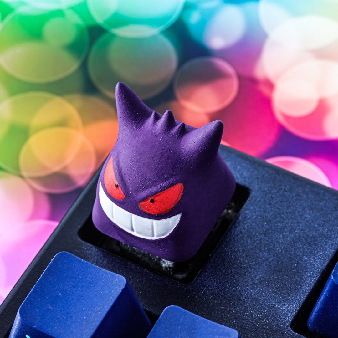 Gengar Keycap Perfect Gift for Pokemon Fans Pokemon Keycap. - Etsy