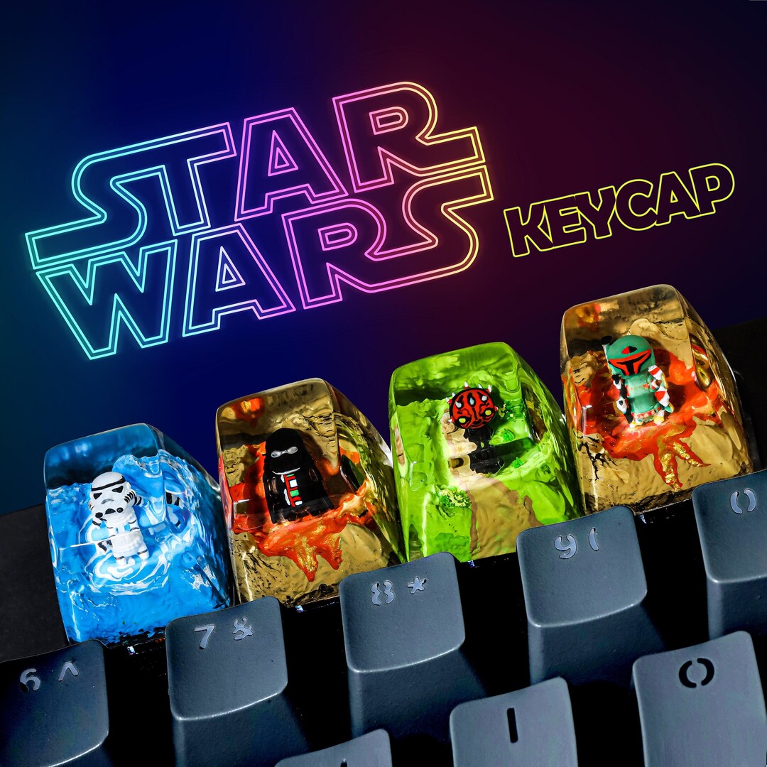 Star Wars Keycap A Special Computer Gift for Someone You - Etsy