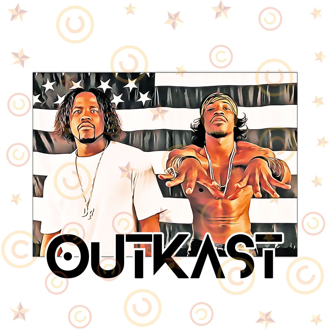 Outkast Shirt Svg, Png, 80s, 90s, Hiphop, Cut Files, Silhouette ...