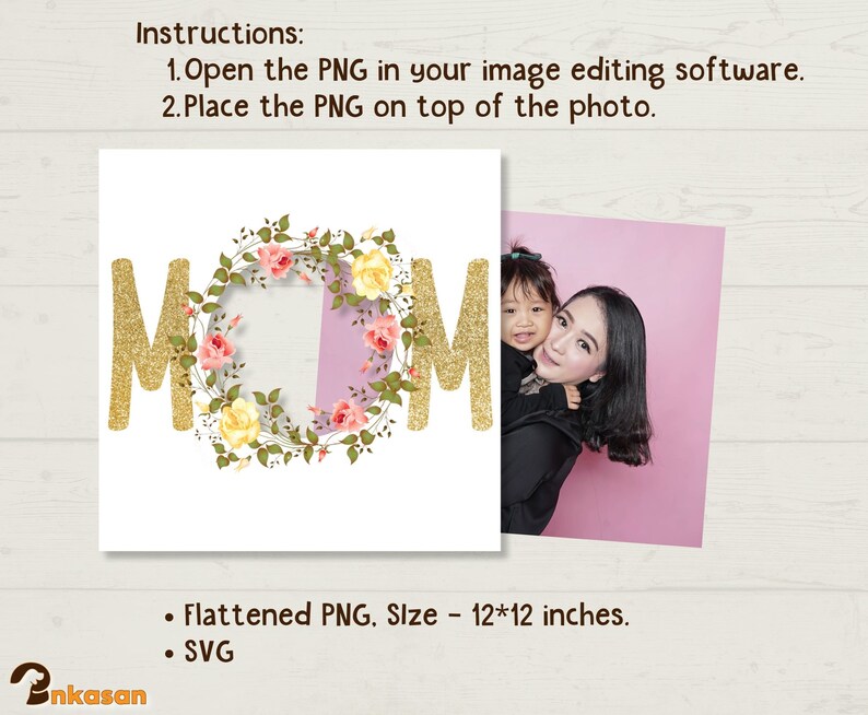 Mom SVG Mom PNG Sublimation Mother Svg Mother's Day - Etsy