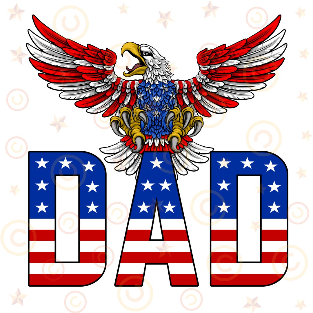 American Flag Dad SVG, Dad PNG Sublimation, Father Svg, Father's Day ...