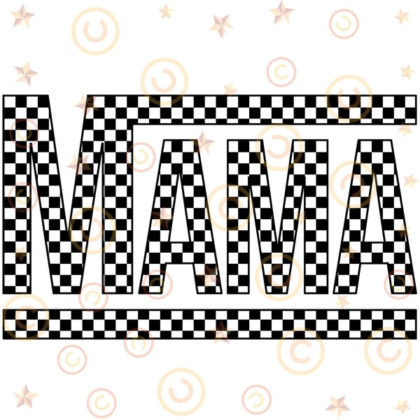 Vans Checkered Mama Svg - Etsy