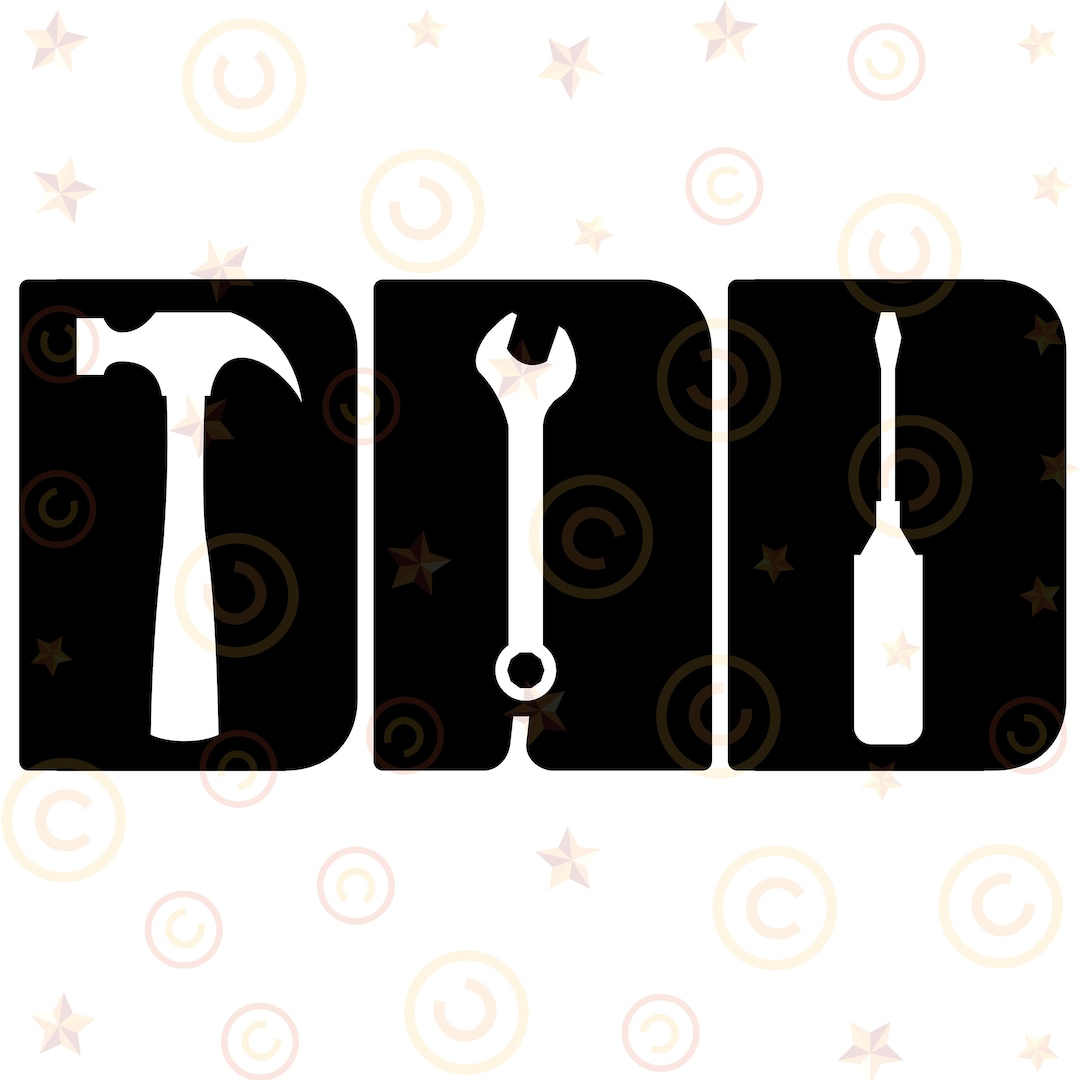 Dad and Tools SVG Dad Tools SVG Dad Tools Png Father's - Etsy