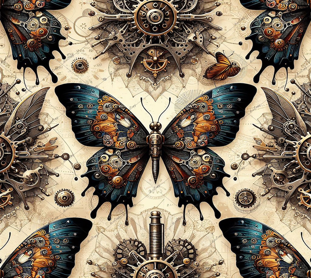 Steampunk Butterfly - Etsy