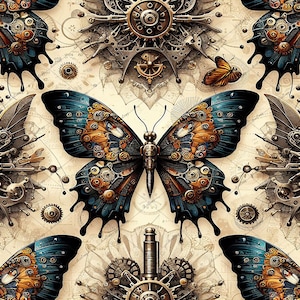 Steampunk Butterfly - Etsy