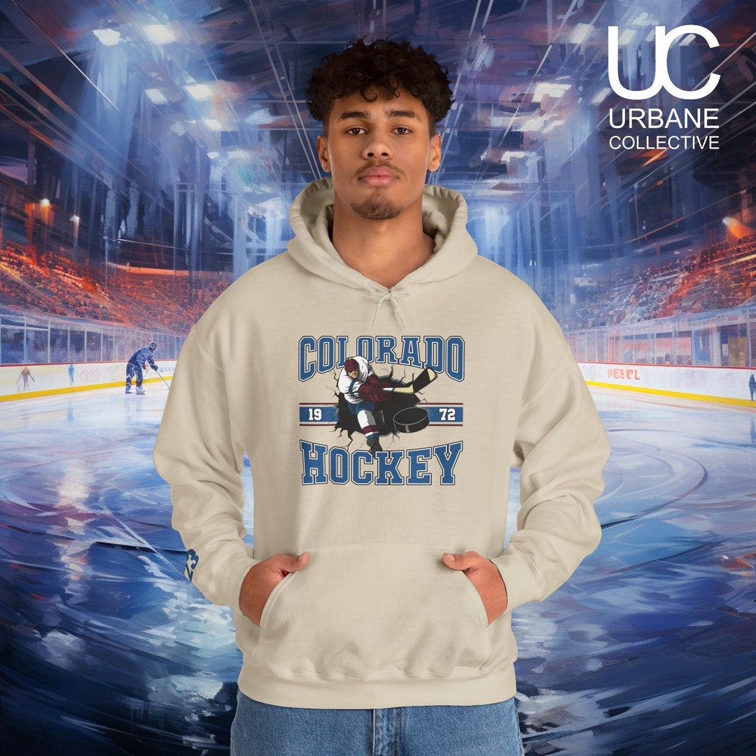 Colorado Hockey Hoodie Sweatshirt, Custom Number, Colorado Fan ...