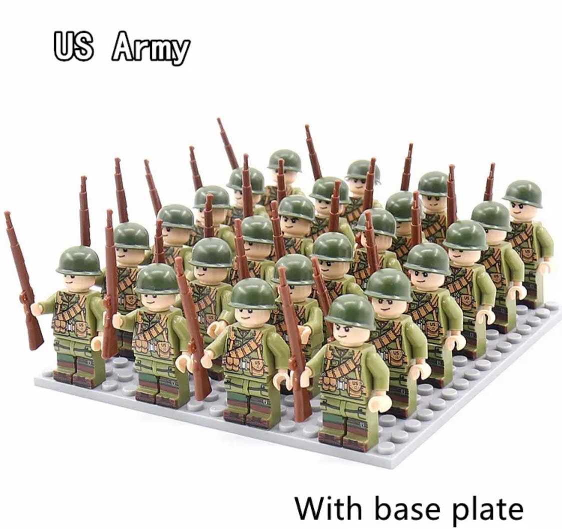 Lego American Soldiers