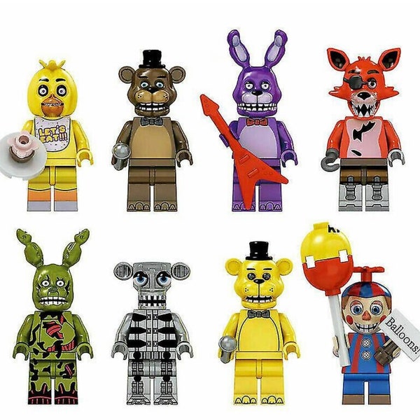 Five Nights at Freddys Legos - Etsy
