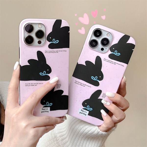 Rabbit Phone Case - Etsy