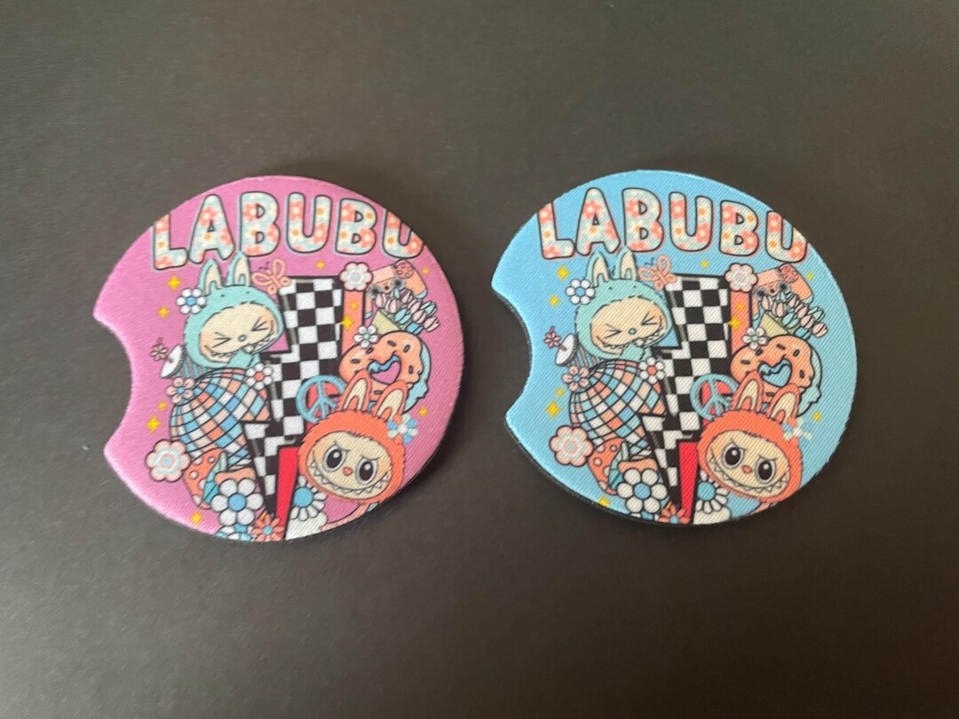 Labubu Car Coaster - Etsy